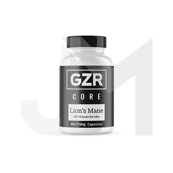 GZR 750mg Lions Mane 60 Capsules | Nootropics Wholesale UK