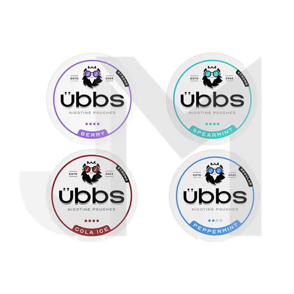 11mg Ubbs Strong Nicotine Pouches Bundle 40 Cans (40 Cans For The Pric