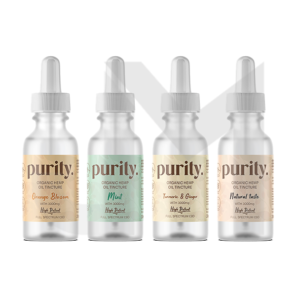 Purity 3000mg Full-Spectrum CBD Hemp Oil 30ml -JM Wholesale