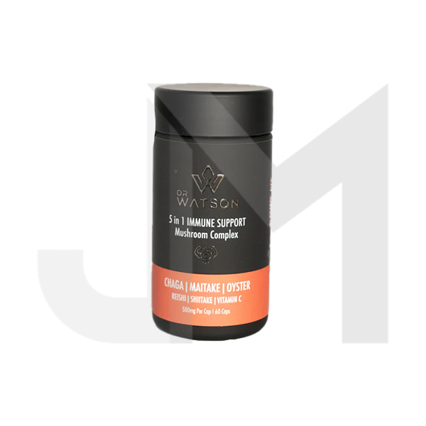 Dr Watson 5 in 1 Immune Support Mushroom Capsules | UK Wholesale