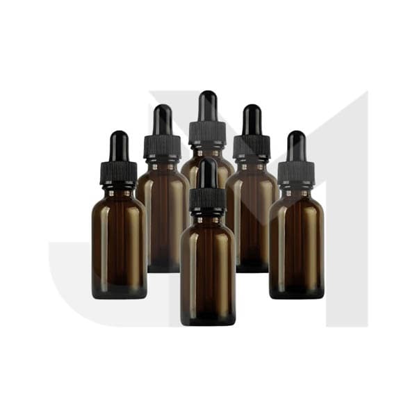 Bulk Amber Glass Tincture Bottles 30ml | UK Bulk Wholesale