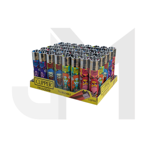 Clipper Classic Large Flint Always Hippie 2 | Wholesale Clipper UK