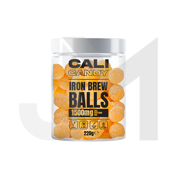 CALI CANDY MAX 1500mg Full Spectrum CBD Vegan Sweets - 10 Flavours