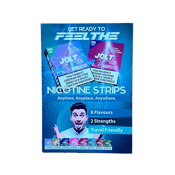 FREE Jolt Strips Promotional A3 Poster Double Sided - For Your Busines