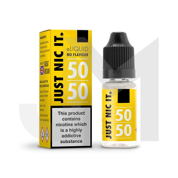 18mg Just Nic It Yellow Edition Nic Shot 10ml (50VG/50PG) – JM ...