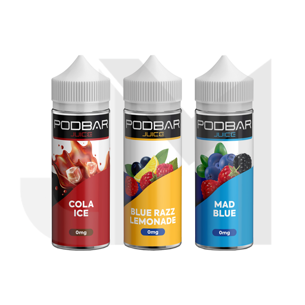 Podbar Juice by Kingston 100ml Shortfill 0mg (50VG/50PG) – JM Wholesale Ltd