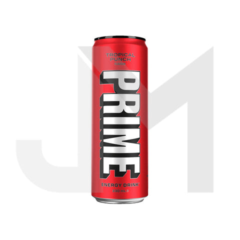 PRIME Energy USA Blue Raspberry Drink Can 355ml - Best Before date