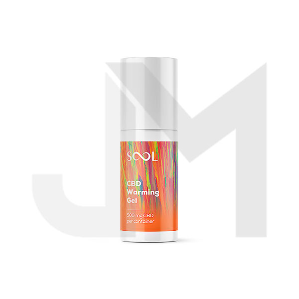 SOOL 500mg Full Spectrum CBD Muscle Relief Warming Gel 100ml (BUY 1 GE