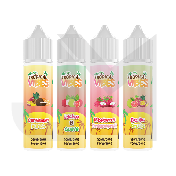 Tropical Vibes 50ml Shortfill 0mg (70VG/30PG)
