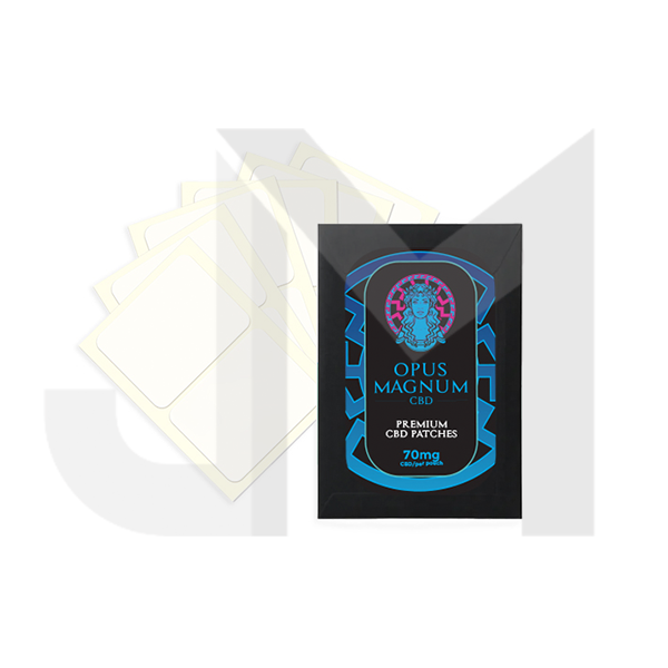 Opus Magnum 70mg CBD Patches - 12 pack | UK CBD Wholesaler
