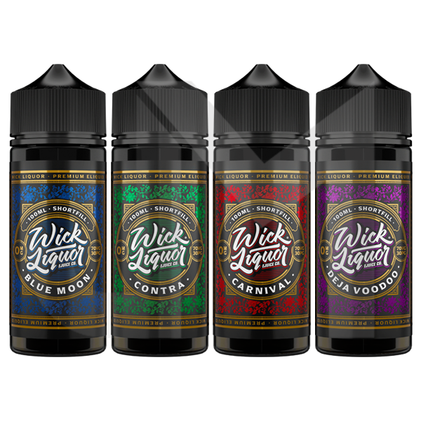 Wick Liquor 100ml Shortfill 0mg (70VG/30PG)