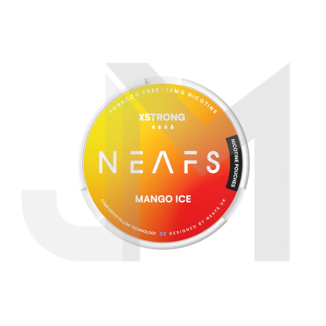 16mg NEAFS Nicotine Pouches 20 Pouches | UK Wholesale – JM Wholesale Ltd