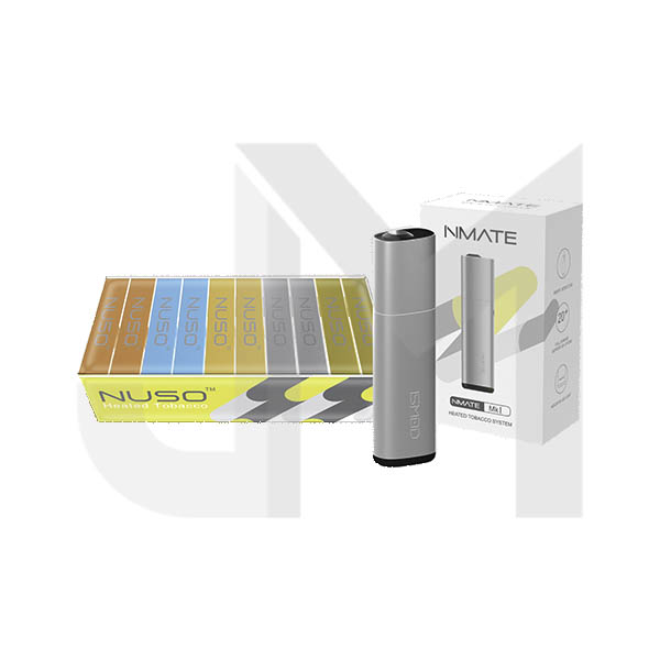 NUSO Heated Tobacco Sticks Multi Pack - 10 Boxes (Free Nmate Pear Whit ...