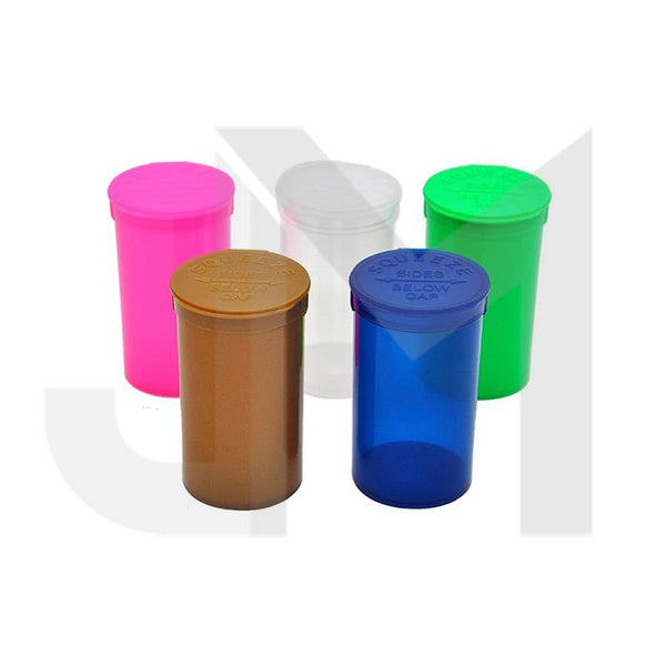 500 x 19 Dram Pop Top Storage Bottles