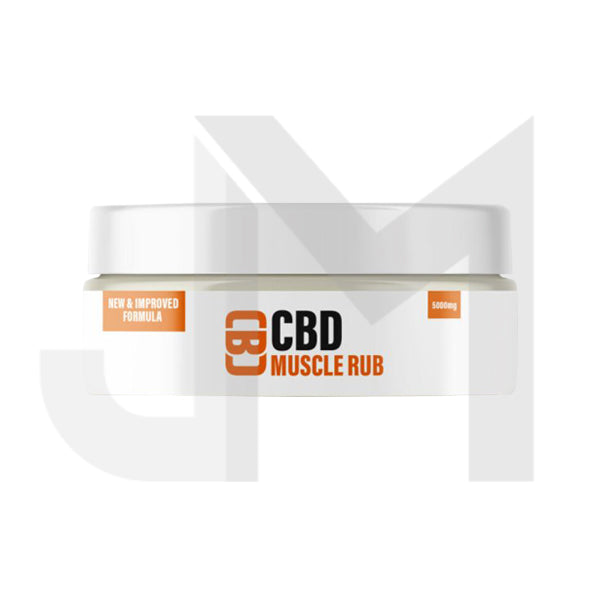 CBD Asylum 2000mg CBD 100ml Muscle Rub Balm (BUY 1 GET 2 FREE)