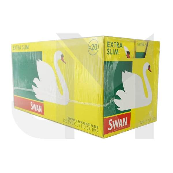 20 Swan Extra Slim PreCut Filter Tips – JM Wholesale Ltd